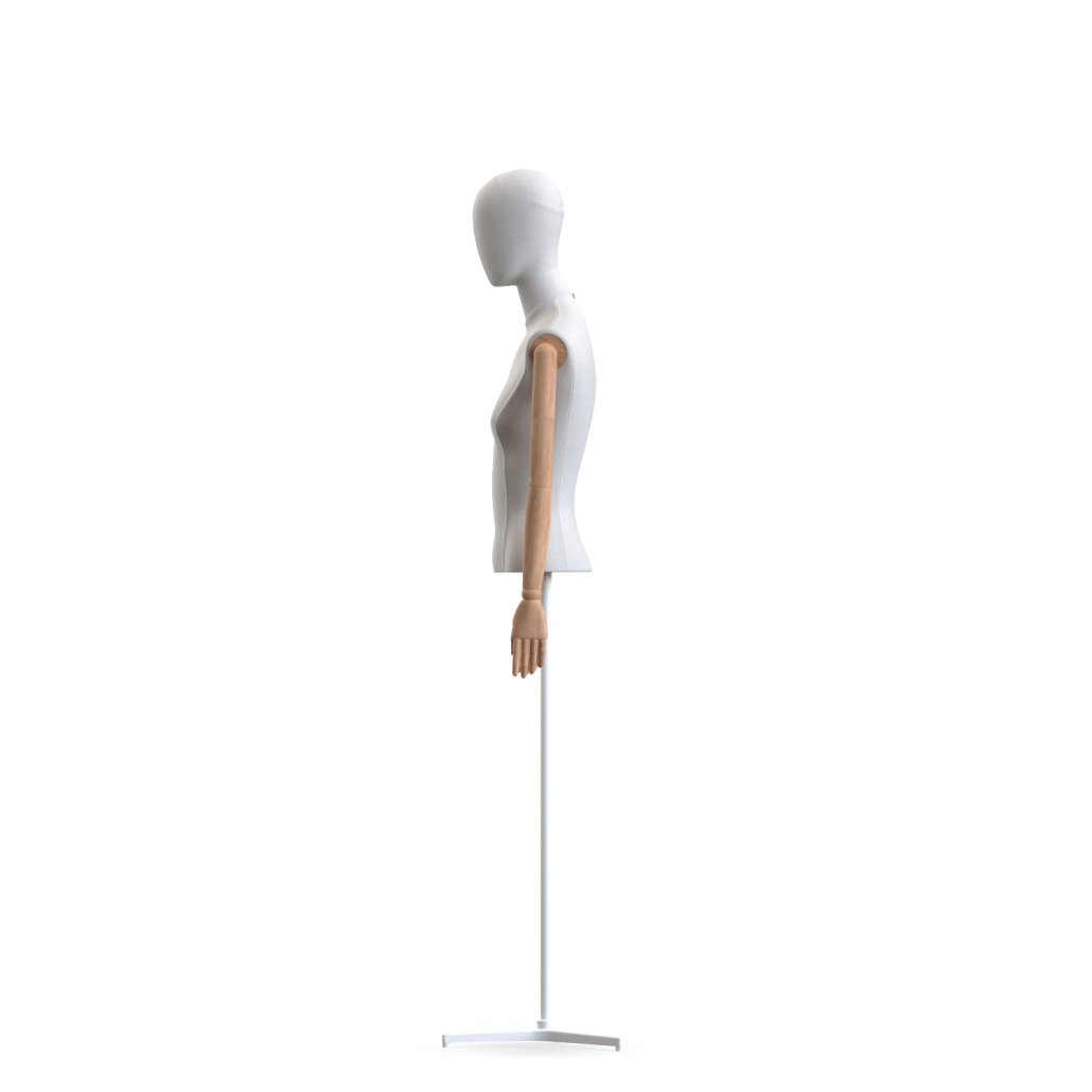 HTF-10/FBRWHITECOT - Hans Boodt Mannequins